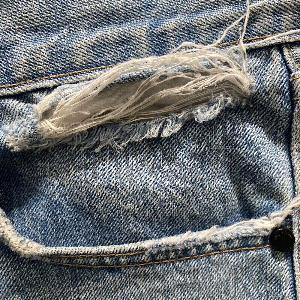 rag & bone | Jeans | Rag Bone Womens Wide Leg Crop Distressed Jeans In ...